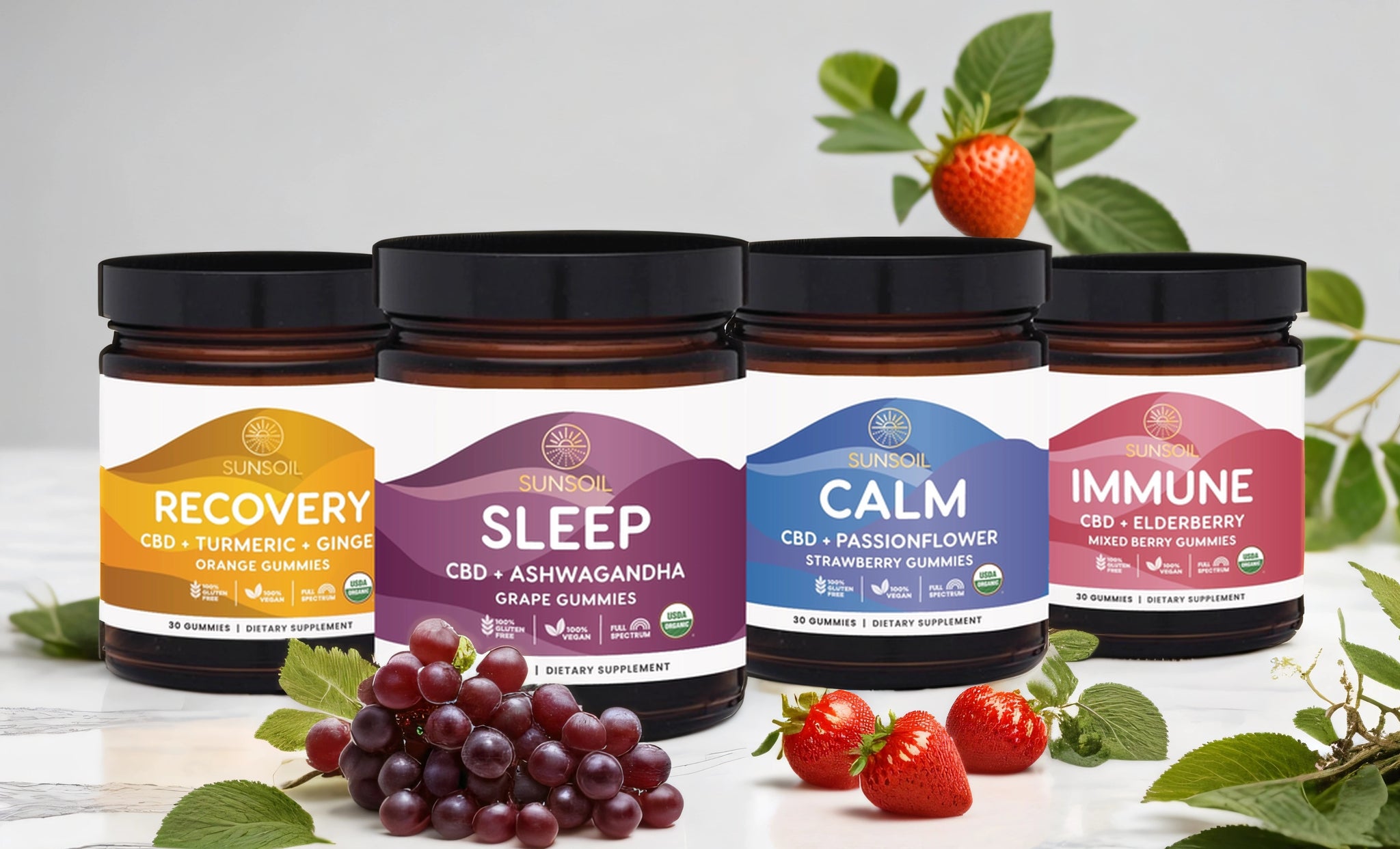 Sunsoil's Functional Gummies